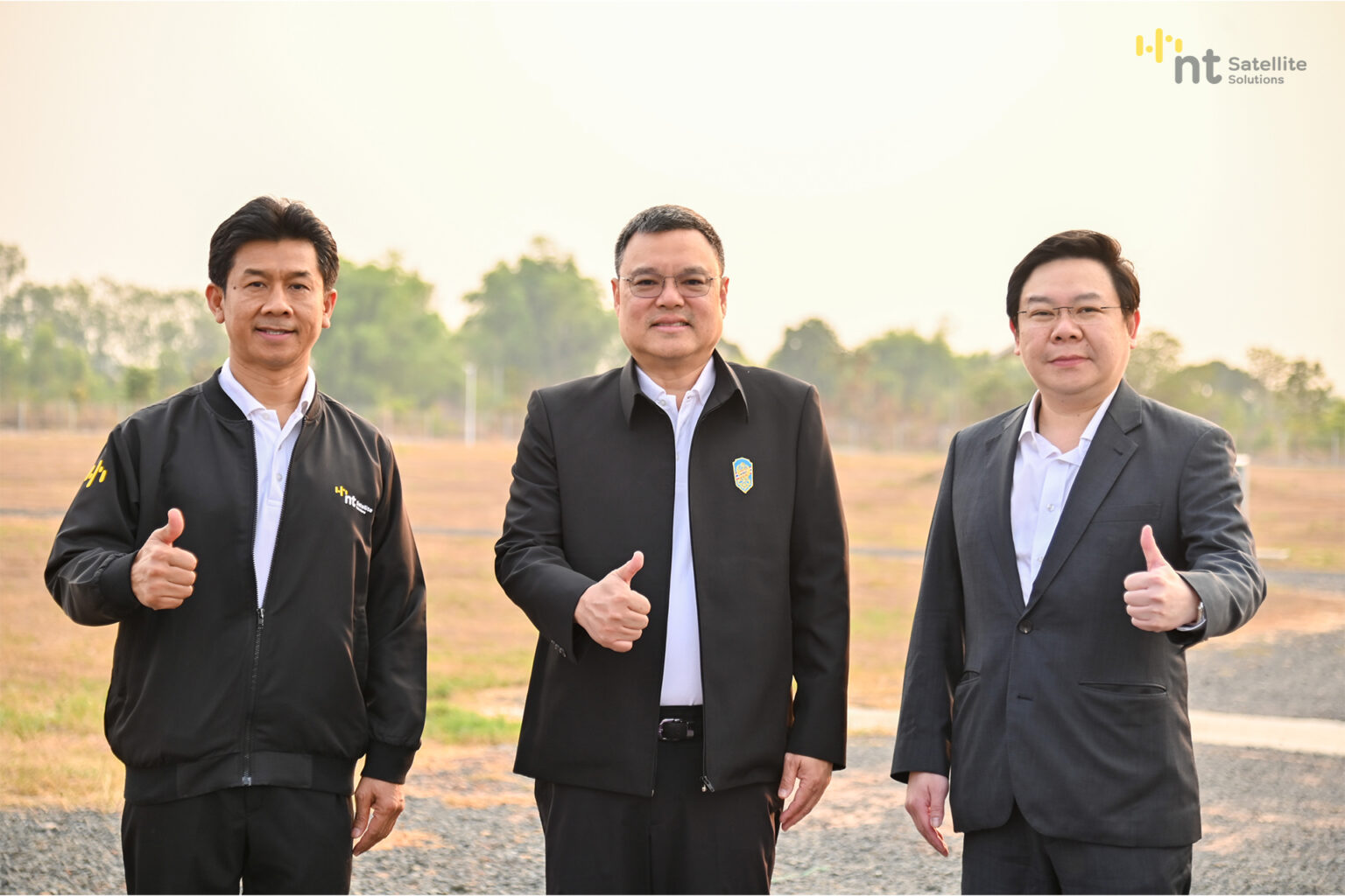 พิธีเปิดสถานีเชื่อมโยงโครงข่าย Satellite Network Portal Gateway 2025 ...