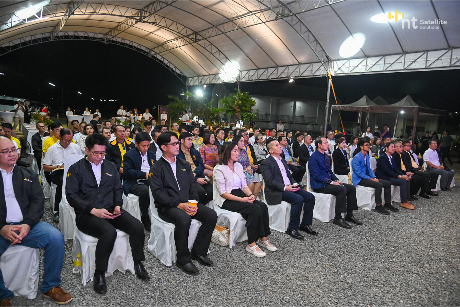 พิธีเปิดสถานีเชื่อมโยงโครงข่าย Satellite Network Portal Gateway 2025 ...